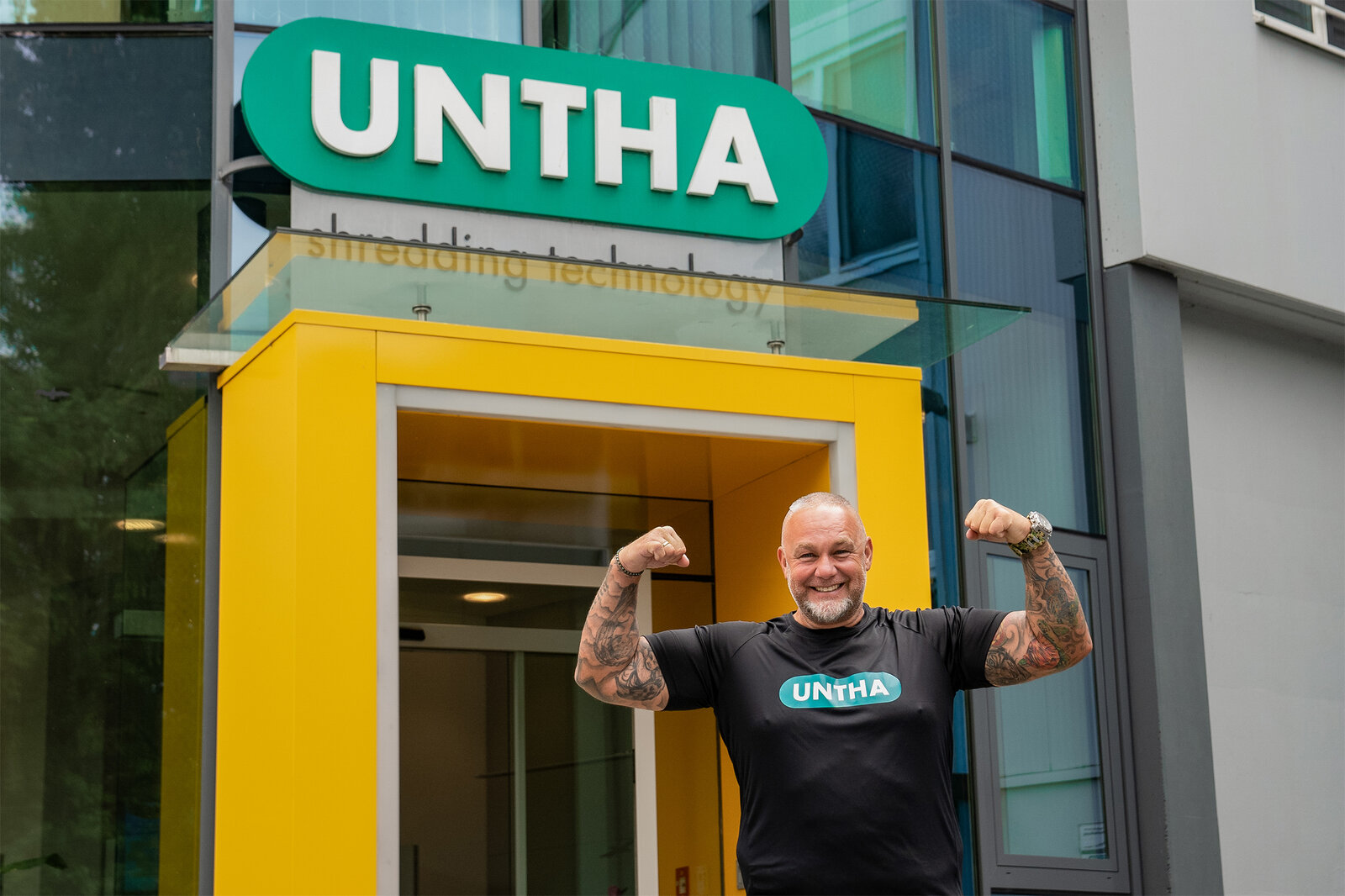 Strong partnership: UNTHA and Franz Müllner | UNTHA shredding technology